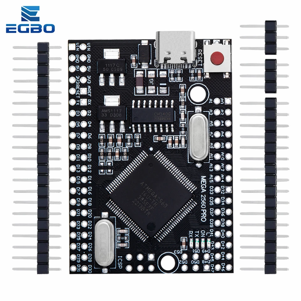 Arduino Mega Mega 2560 PRO MINI 5V Development Board - CH340G ...