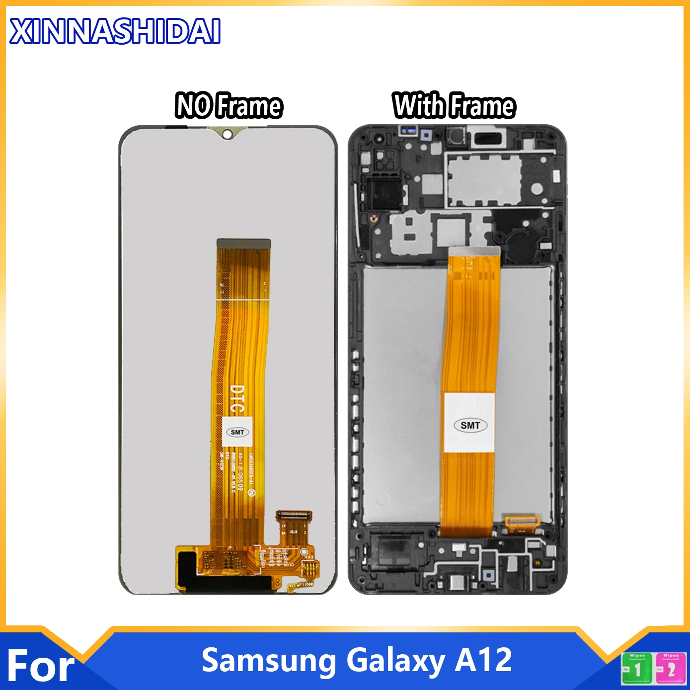100% New 6.5" Display For Samsung Galaxy A12 A125f A125f/ds Display Lcd ...