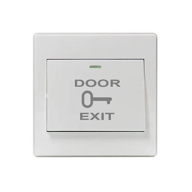 Wall Push Button Flush Mounted Not Waterproof Wired Release Switch for ...