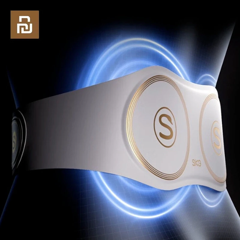 Youpin SKG Massage Belt W7 Pro 6 Zone Hot Compress Massage EMS+TENS Pulse Smart Control Type C ...