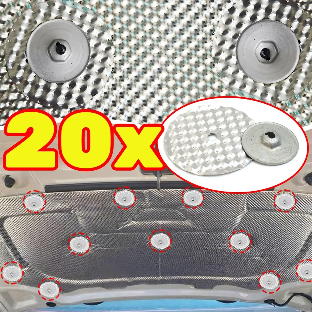 Transmission Cover Floor Pan Nut for BMW Ford Underbody Heat Shield ...