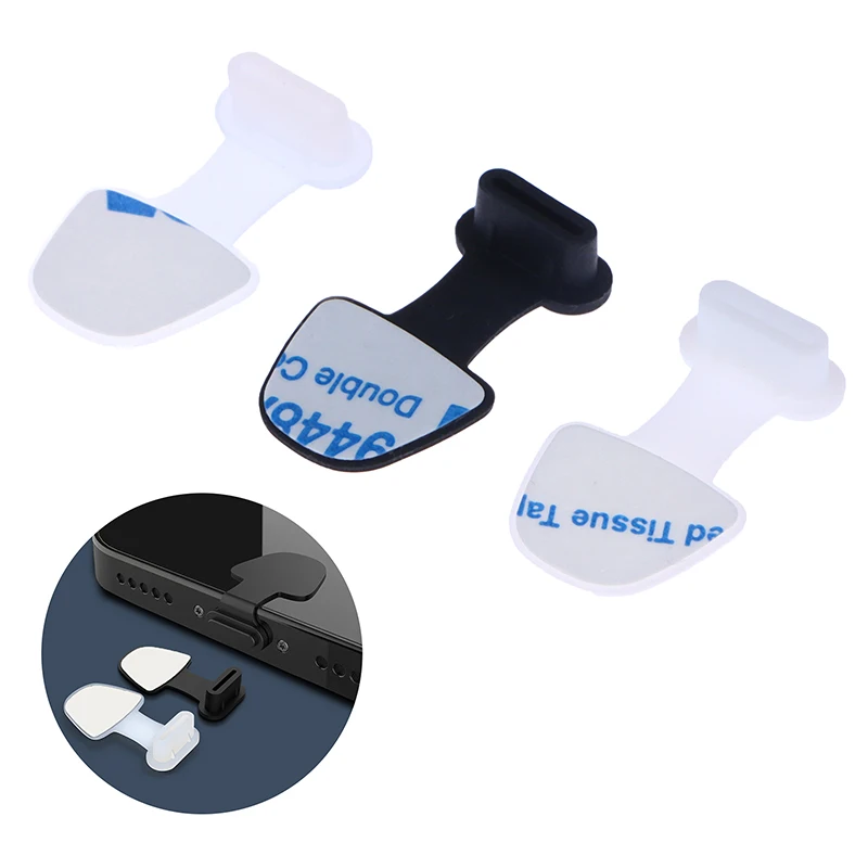 Charging-Port-Anti-Dust-Dirt-Plug-For-Type-C-Port-Protector-Silicone ...
