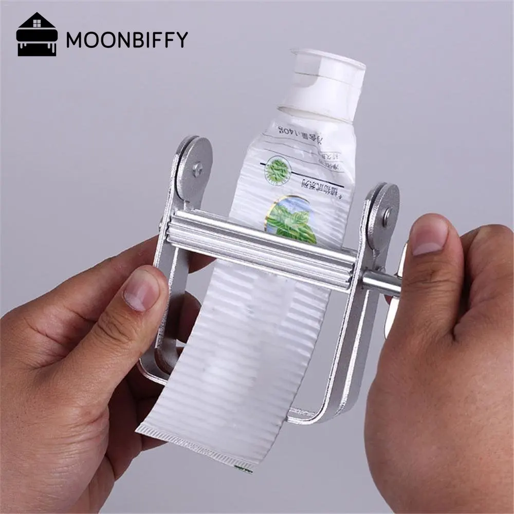 1pcs Tube Squeezer Lazy Toothpaste Dispenser Metal Squeezing Tools Hair ...