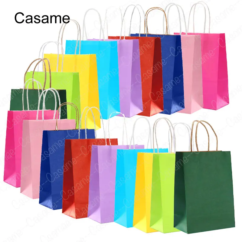 Kraft-Paper-Bags-5pcs-Small-Paper-Gift-Bags-with-Handles-Wedding-Party ...