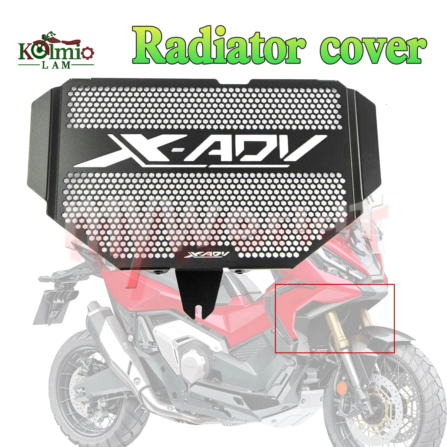 Fit For Honda X ADV XADV 750 2021 2023 Motorcycle Accessories Radiator ...