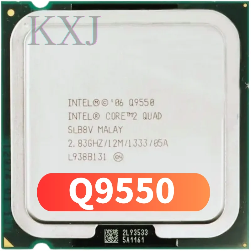 lntel Q9550 CORE 2 QUAD Q9550 CPU Processor 2.83GHz /12MB L2 Cache/FSB ...