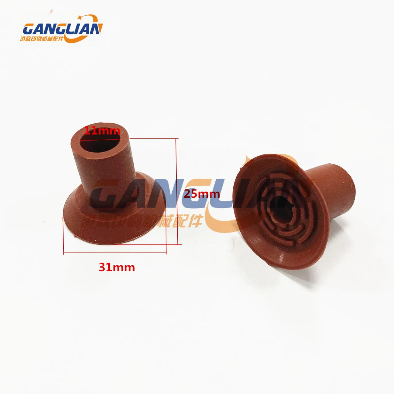 12 Pieces Roland Rubber Sucker Nozzle RS053 Offset Printing Hot ...