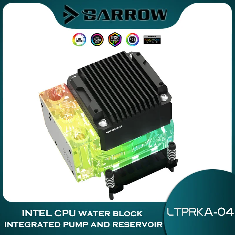 Barrow-1700-CPU-Block-Pump-Combo-17W-PWM-Pump-For-Intel-1200-AMD-AM5 ...
