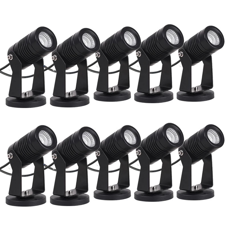 10PACK-New-Style-COB-Garden-Lawn-Lamp-Light-220V-110V-12V24V-Outdoor ...