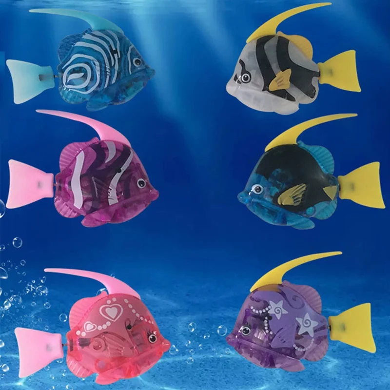 New!! Pet Fish! Swim Electronic Fishes Activated Battery Powered For ...