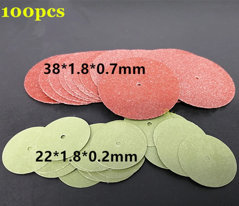 100pcs Dental Lab Separating discs Metal porcelain Ceramic teeth ...