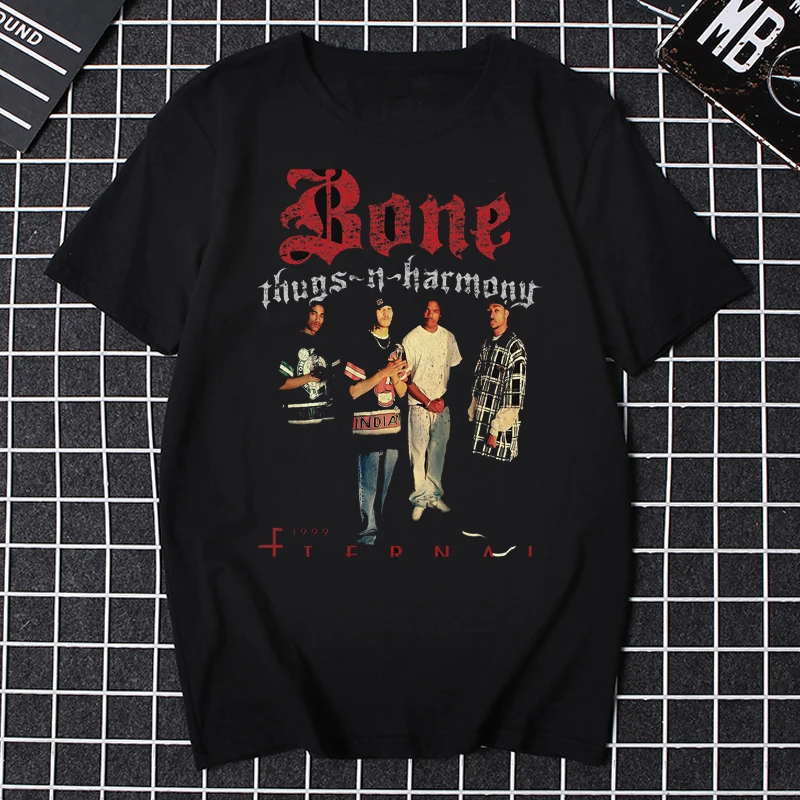 Men-T-Shirt-Bone-Thugs-N-Harmony-Shirt-Retro-Nostalgia-Hip-hop-Classic ...