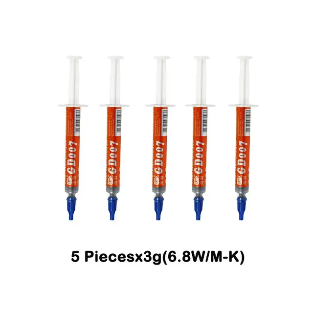 1-10piece Thermal Conductive Grease Paste Silicone GD007 Heatsink High ...