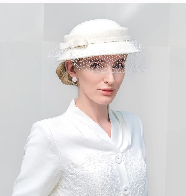 White Church Hats For Women