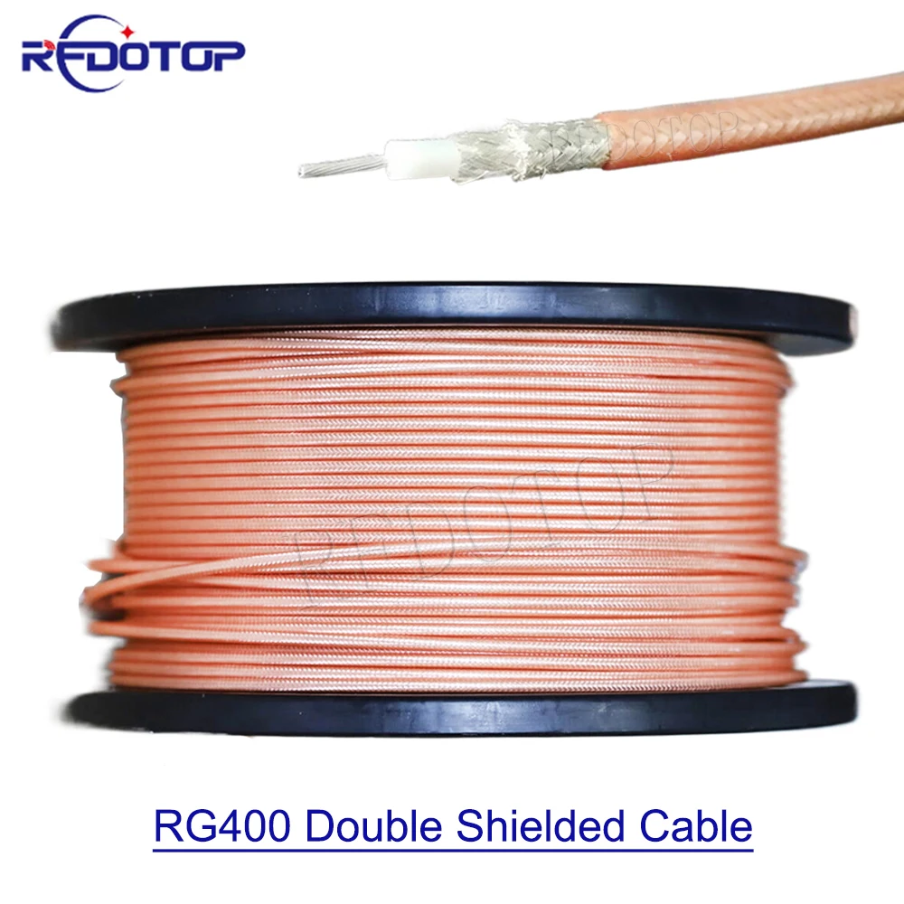 RG-400-Silver-plated-Copper-Double-Shielded-Cable-RG400-High-Quality ...