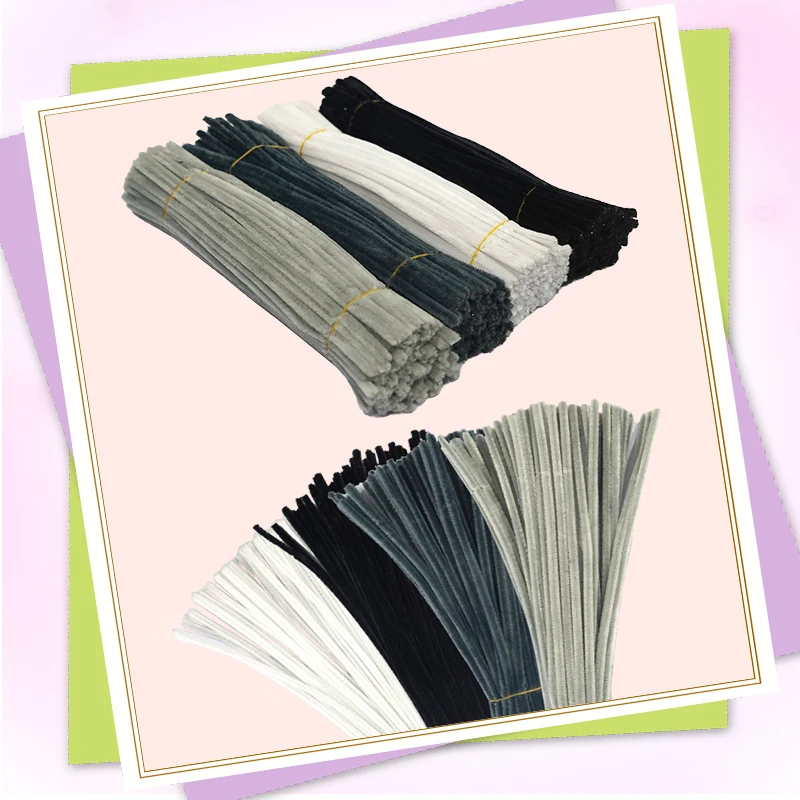 4000 Pieces Colored Chenille Stems With Wiggle Eyes 4000 Piece Pipe ...