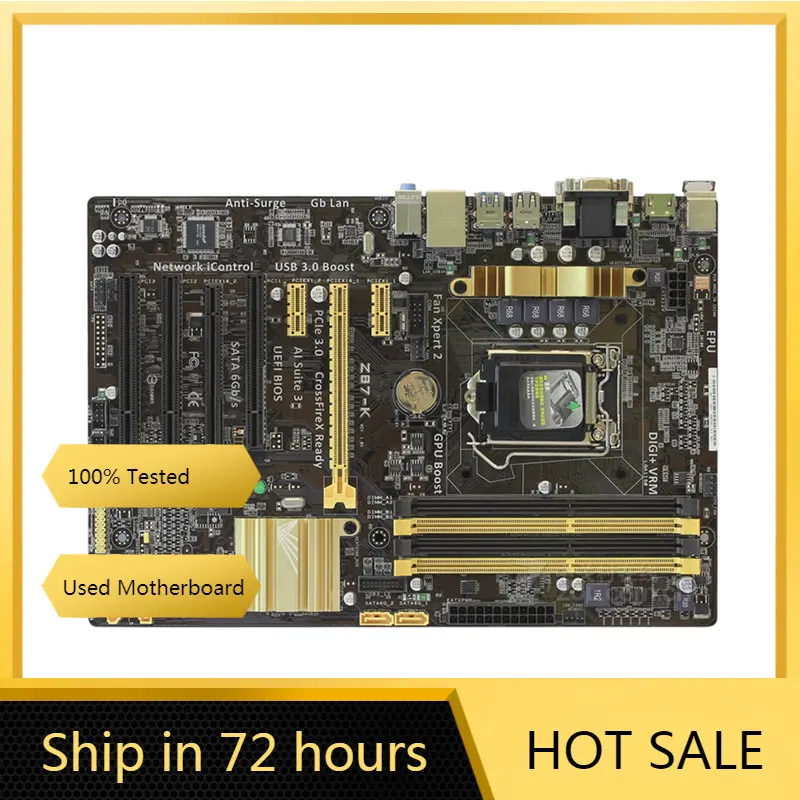 Z87 k Motherboard LGA 1150 32G Z87K Desktop Mainboard Mother board USB3.0 SATA III VGA OC Z87 k ...
