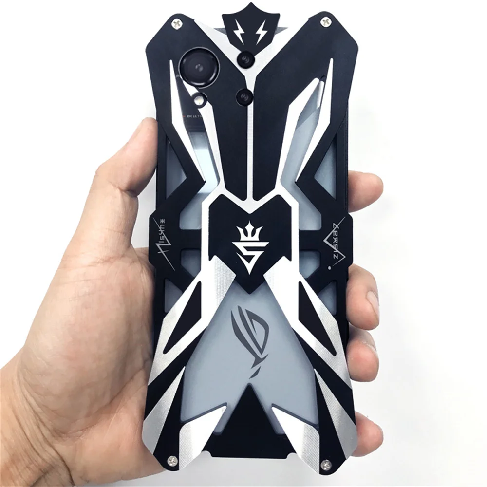 For-ASUS-Rog-Phone-8-Pro-Metal-Armor-Case-Luxury-Aluminum-Cover ...