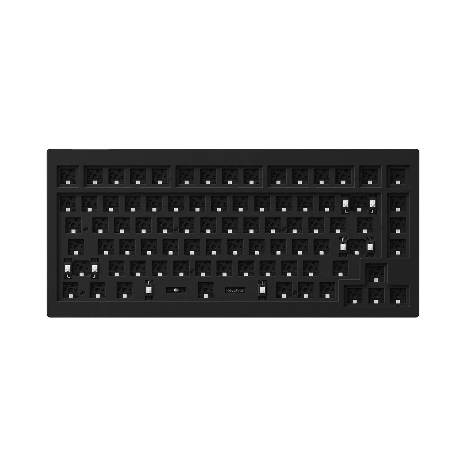 Keychron V1 QMK Custom Mechanical Barebone Keyboard Type-C Wired ...