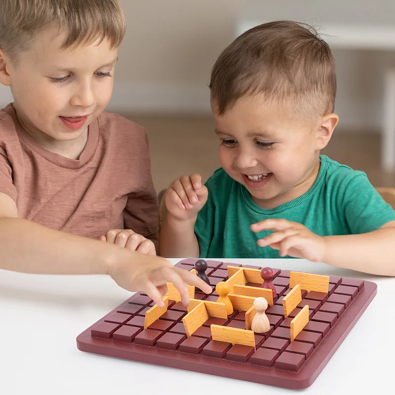 Tabletop-Games-Chess-Children-Adult-Puzzle-Board-Game-Wooden ...