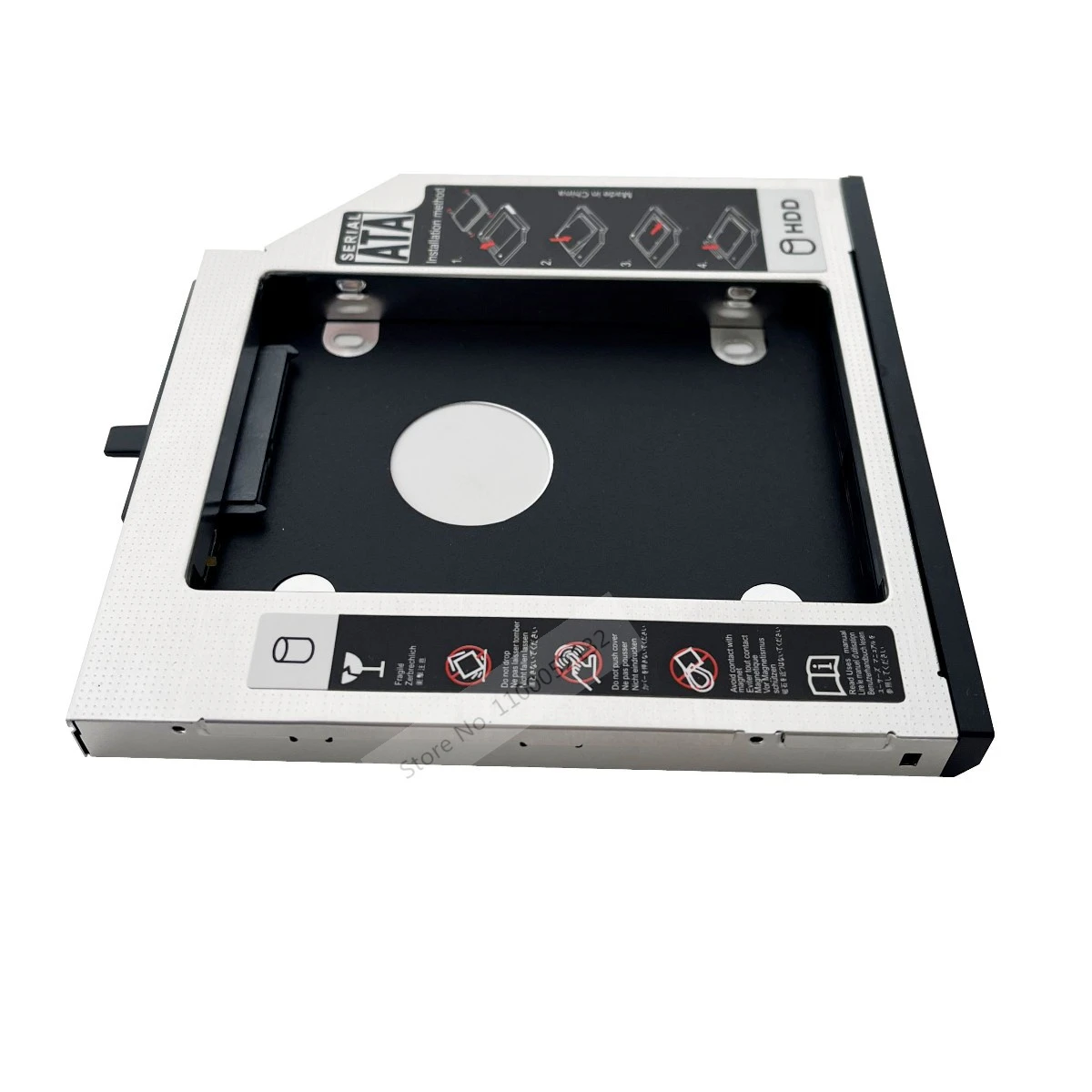 Bezel 2nd Ssd Hdd Hard Drive Optical Bay Caddy Frame For Lenovo ...