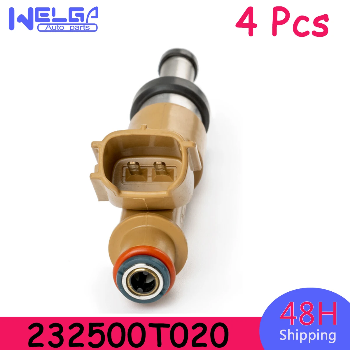 Car Accessories 4Pcs Injector NEW Fuel 232500T020 2320909140 39145 322 ...