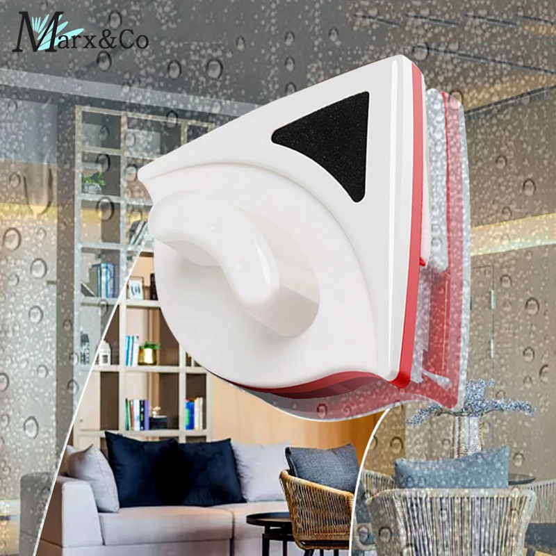 Magnetic Window Cleaner Brush Double Side Magnetic Window Washer For ...