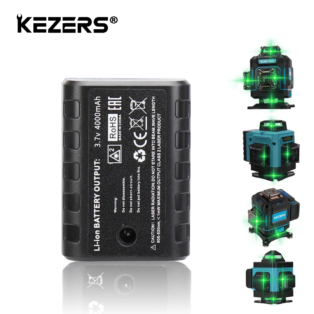 Laser Level Batteries | Green Red Laser Level Batteries | 4000mah ...