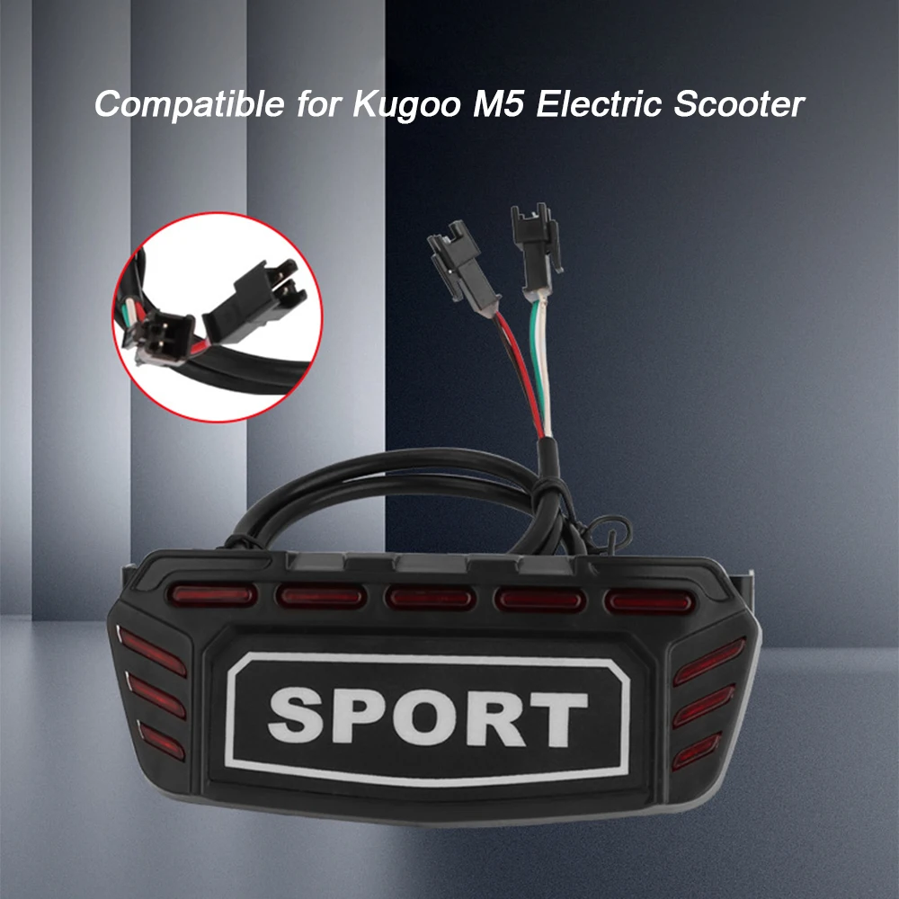 Electric-Scooter-Taillight-Rear-Lamp-High-brightness-Brake-Warning ...