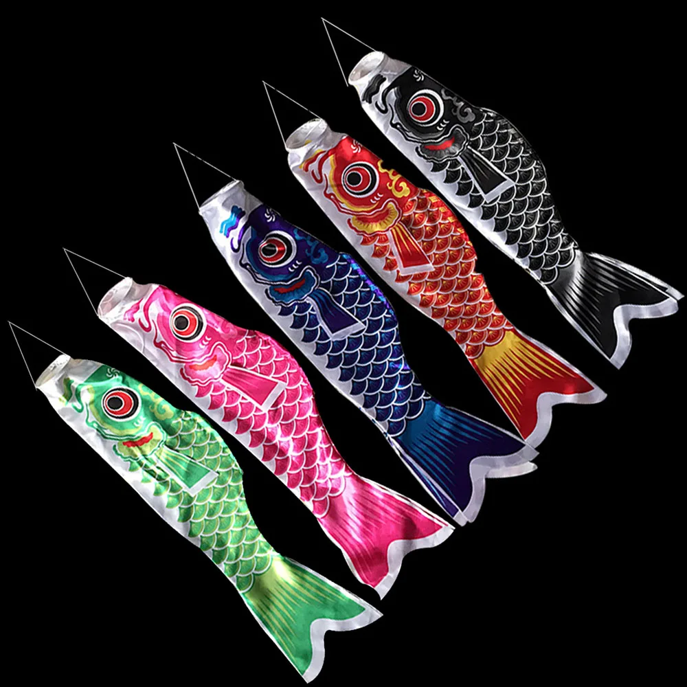 Hot-140cm-Japanese-Carp-Spray-Windsock-Streamer-Fish-Flag-Koinobori ...