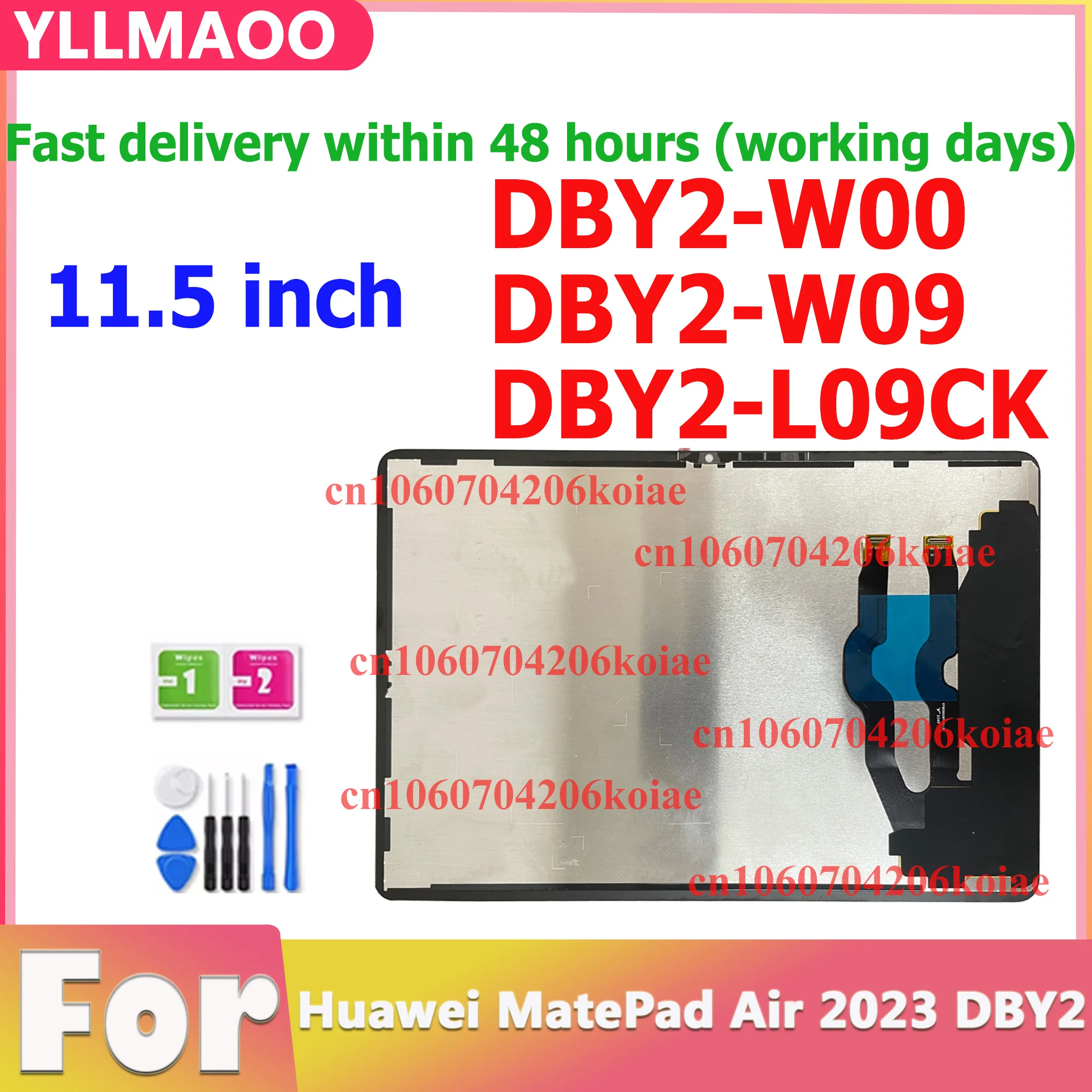 11-5-New-For-Huawei-DBY2-W00-DBY2-W09-DBY2-L09CK-Tablet-Screen-For ...