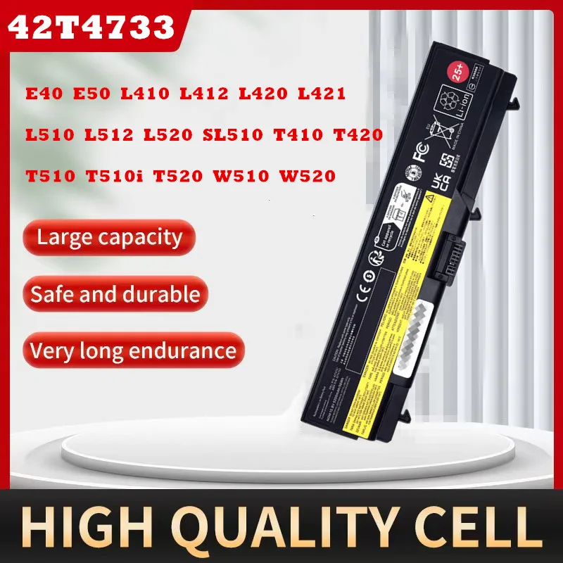 Laptop Battery For Lenovo E40 E50 L410 L412 L420 L421 L510 L512 L520 ...
