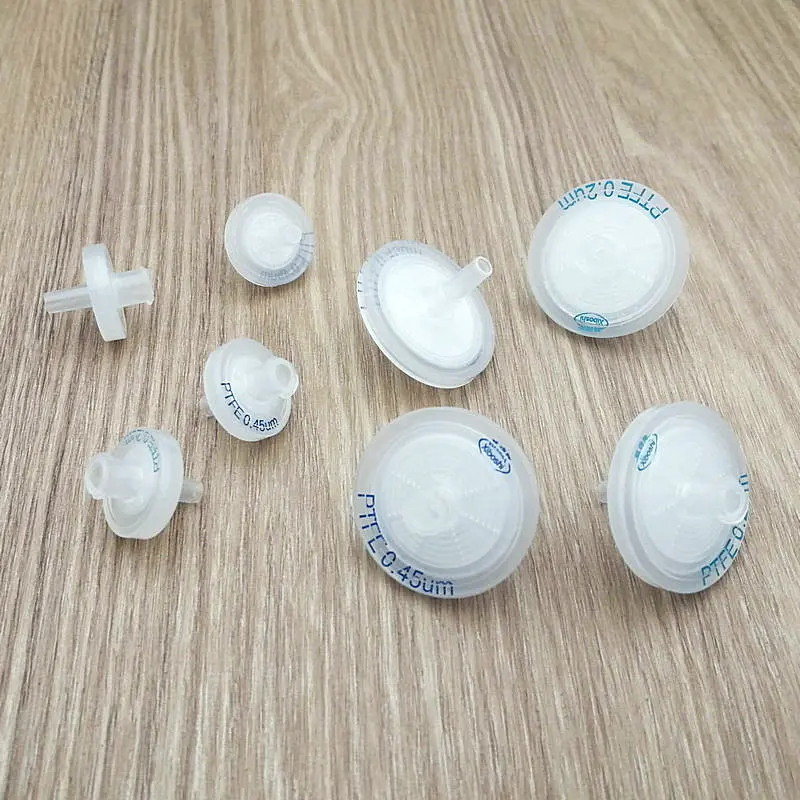 20pcs/lot 13mm 25mm Disposable Micro sample Filter with 0.2/0.45um ...