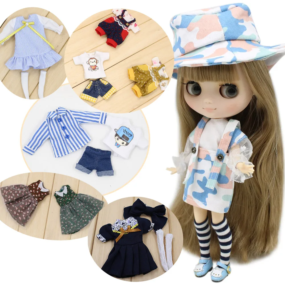 Doll Dress Clothes Pants Overalls | Middie Blyth Doll Clothes | Outfits ...