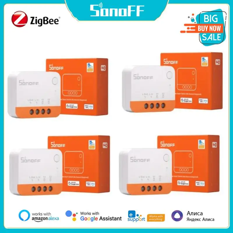 1-10PCS-SONOFF-ZBMINI-L2-Zigbee-Switch-No-Neutral-Wire-Required-Smart ...