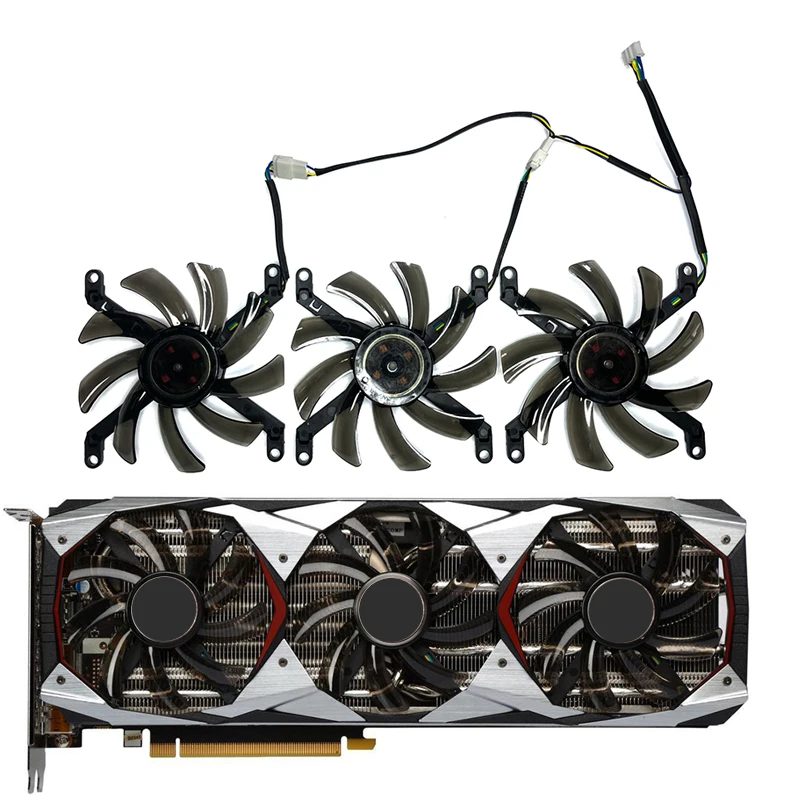 85mm-T129215SU-4pin-GTX-1080Ti-Gaming-Cooler-Fan-Replacement-PNY-Manli ...