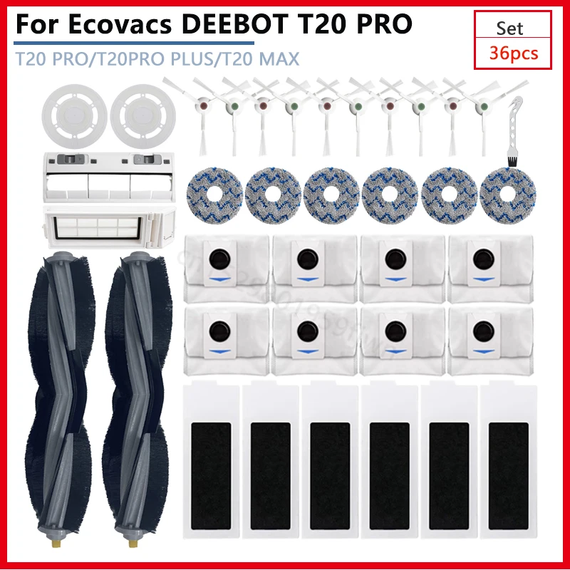 For-Ecovacs-DEEBOT-T20-PRO-T20PRO-PLUS-T20-MAX-Accessories-Main-Brush ...