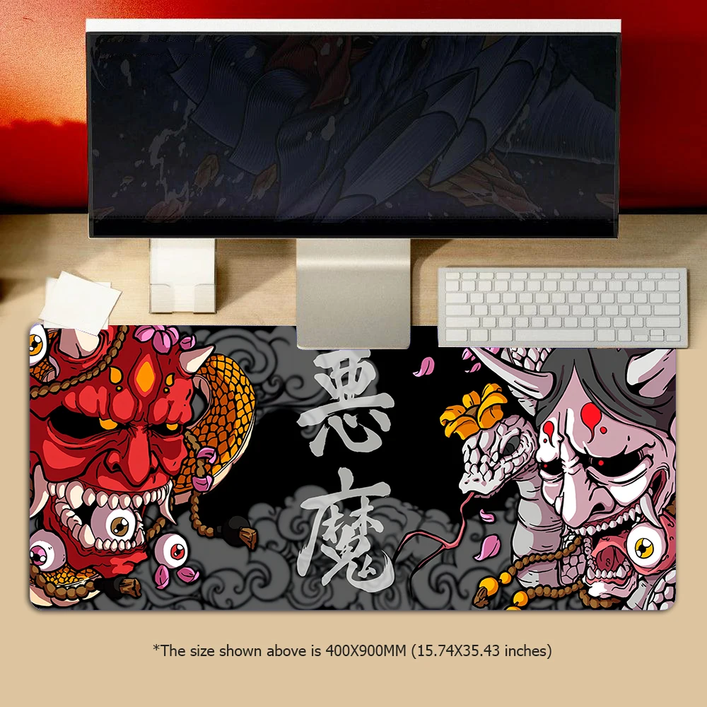 Gaming Mouse Pad XXL Oni Non-Slip Computer Extend Desk Mat Office ...