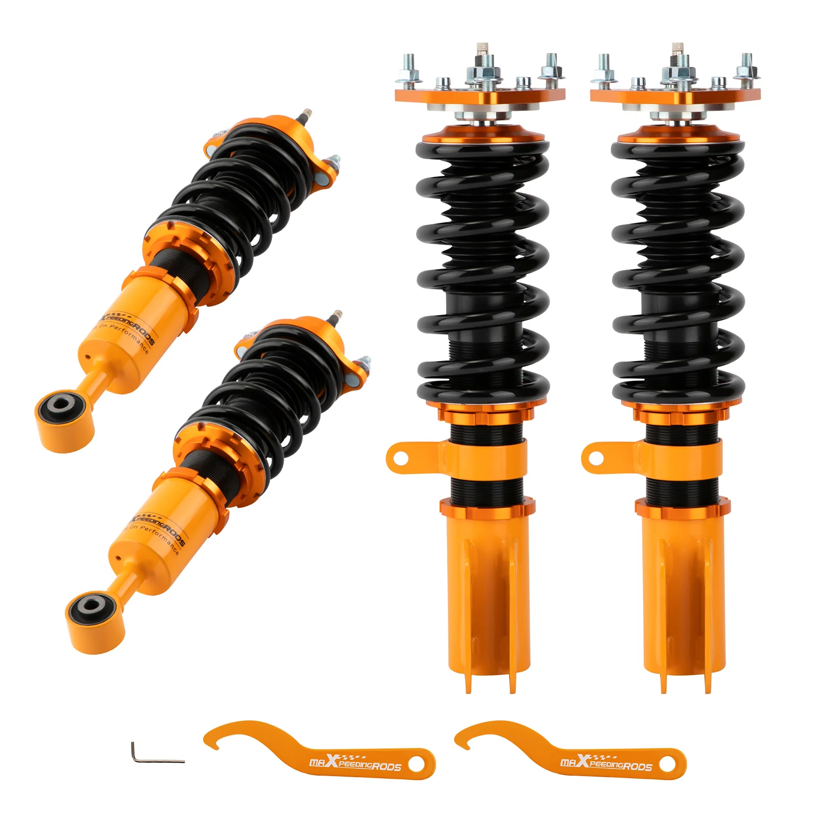 24 Way Adjustable Coilovers Struts for Mitsubishi Lancer & Raliant CY2A ...