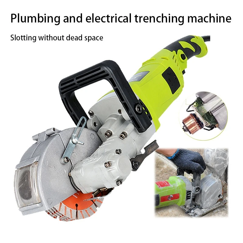 220V-Electric-Wall-Chaser-Groove-Cut-Machine-Wall-Slotting-Machine ...