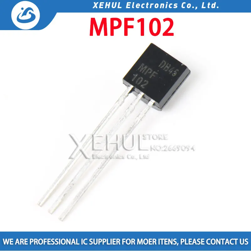 10-100PCS-New-original-MPF102-TO-92-MOS-field-effect-transistor-direct ...