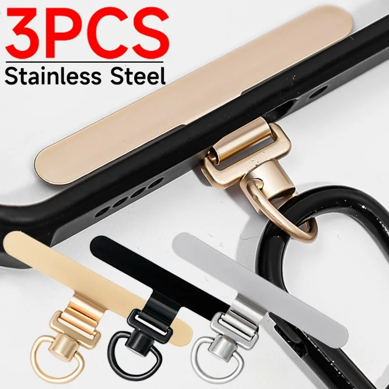 Stainless-Steel-Cell-Phone-Tether-Tab-360-Degree-Rotatable-Anti-fall ...