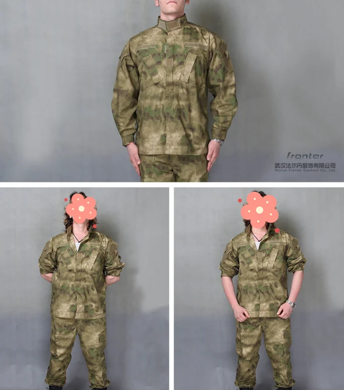 Thin style Russian camouflage suit set for men's Ruins camouflage ATFG ...