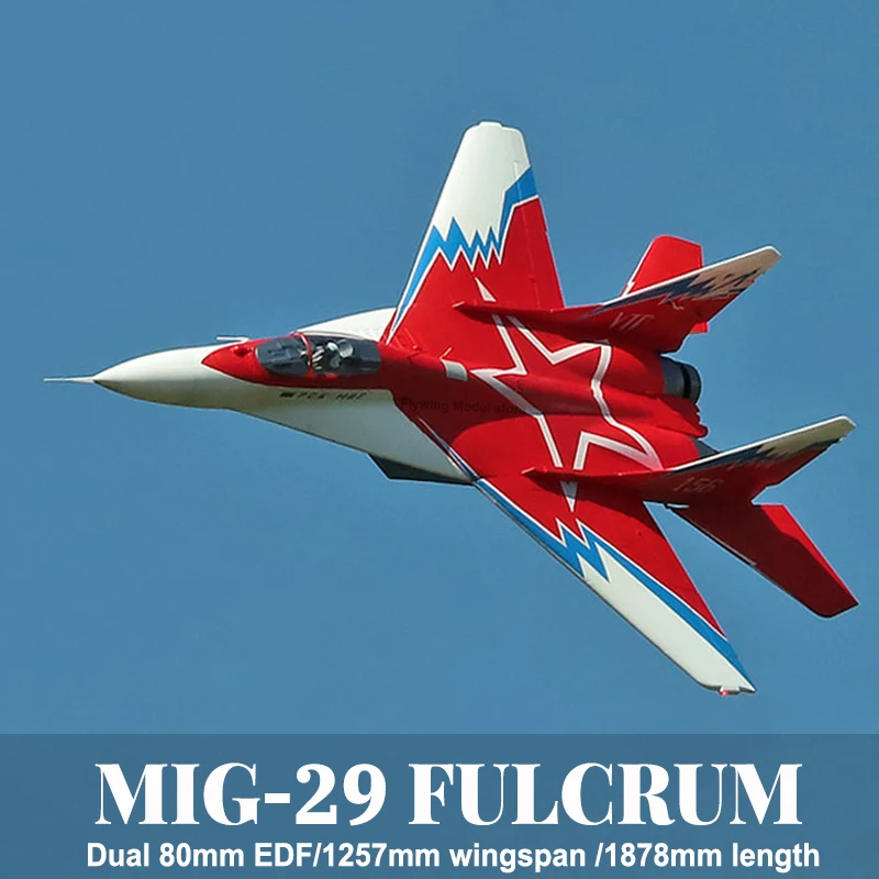 Freewing-Mig-29-Fulcrum-Twin-80mm-EDF-Jet-model-plane-aircraft-hobby ...