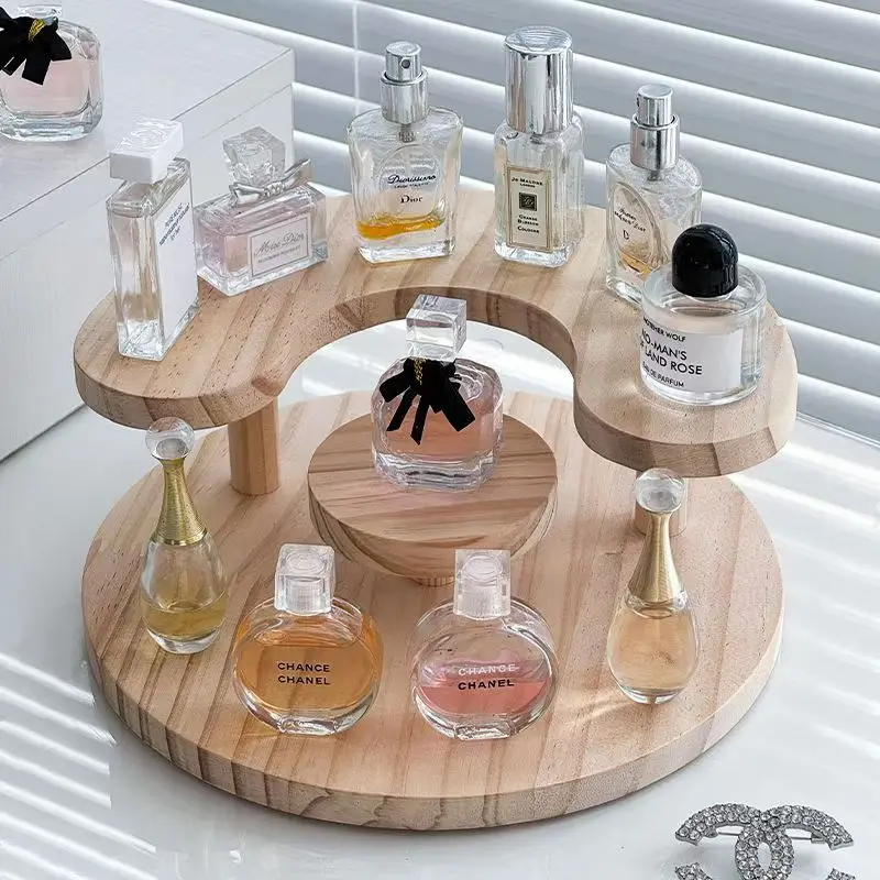 Creative-Display-Riser-Stand-Wooden-Shelf-for-Perfume-Organizer-Perfume ...