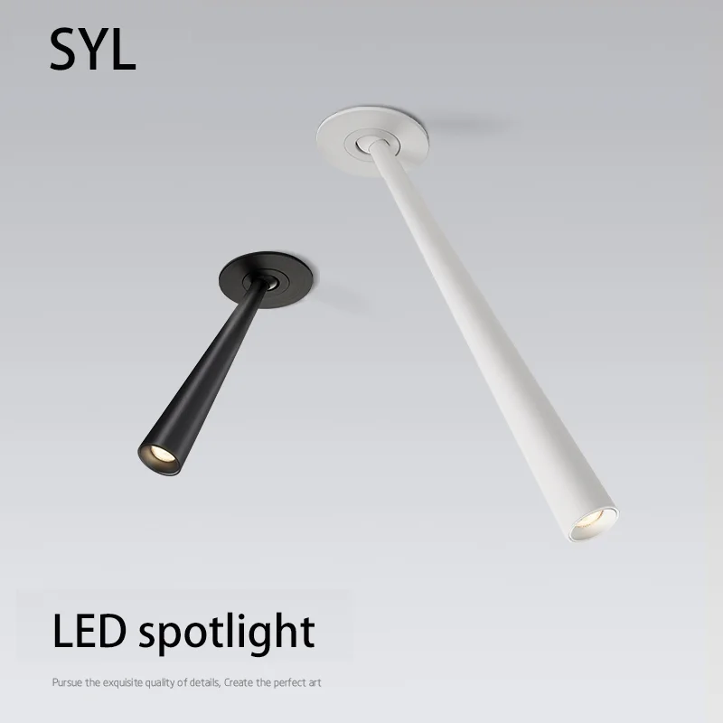 Led Spot Light Long Tube Spotlights 360 Rotatable Angle Adjustable ...