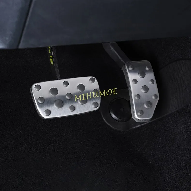 Stainless-Steel-Foot-Brake-Gas-Pedal-Pad-Cover-For-2017-2023-Subaru ...