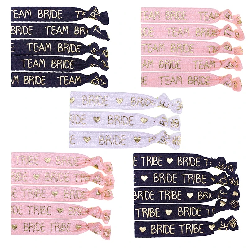 6-11pcs-Team-Bride-Bachelorette-Party-Bracelet-Bride-to-be-Decoration ...