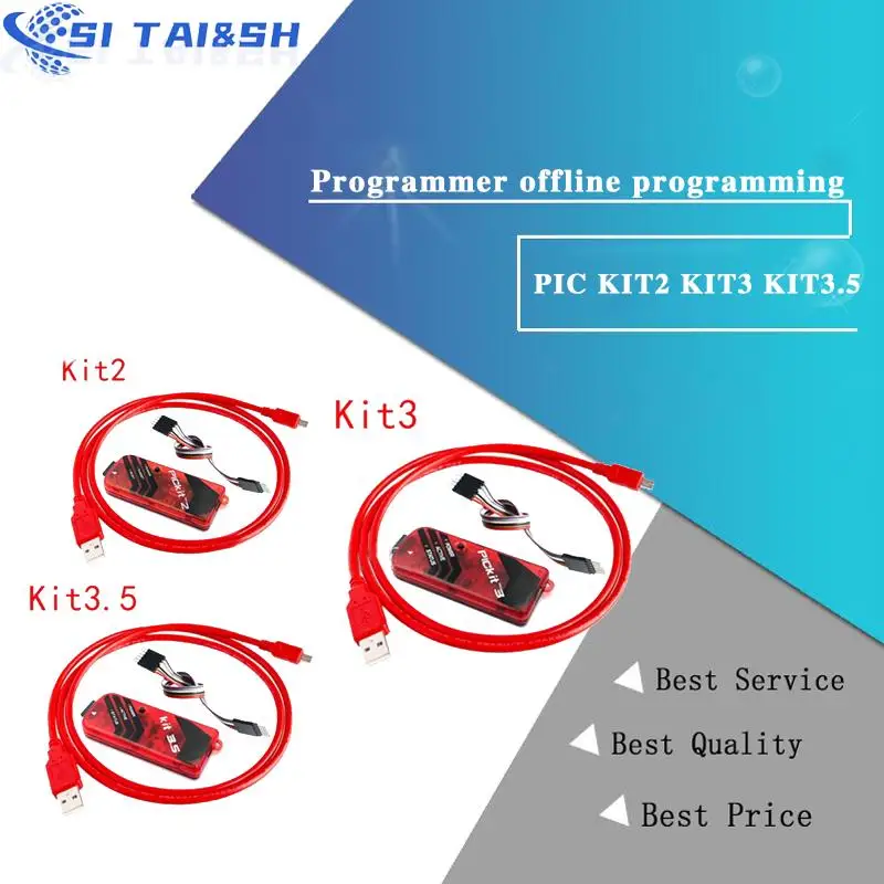 Pickit2 Kit3 Pic Kit3.5 Pickit 3 Programmer Offline Programming Pic Microcontroller Chip ...