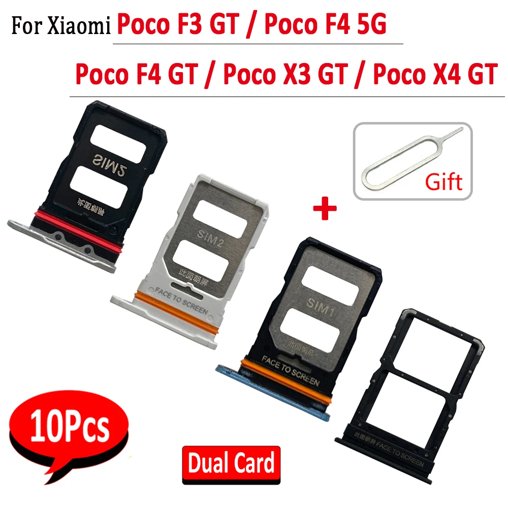 10Pcs-NEW-Micro-Nano-SIM-Card-Holder-Tray-Chip-Slot-Drawer-Holder ...